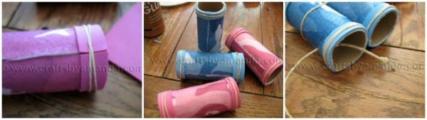 Cardboard Tube Binoculars: the perfect spring and summer time kid's craft