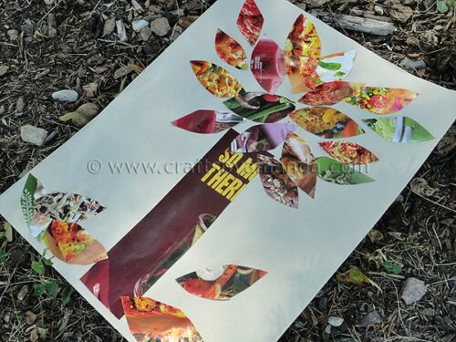 Fall Magazine Tree - Crafts by Amanda