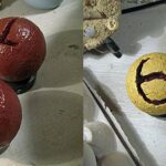 Numbered Decorative Orbs - Crafts by Amanda