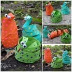 Cardboard Tube Coiled Snakes - Crafts by Amanda - Cardboard Tube Crafts ...