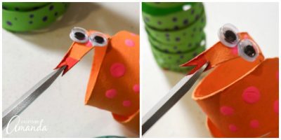 Cardboard Tube Coiled Snakes - Crafts by Amanda - Cardboard Tube Crafts ...