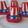 Miniature Uncle Sam Hats - Crafts by Amanda