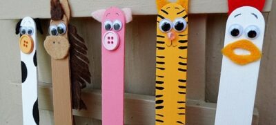 Craft Stick Farm Animals - craft for kids - Crafts by Amanda