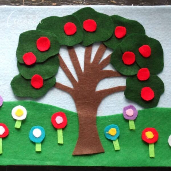 Four Seasons Felt Board Craft - Crafts by Amanda - Easy Crafts for Kids
