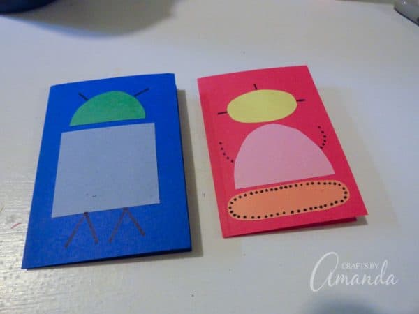 Robot Valentines: Easy kid's craft for Valentine's Day