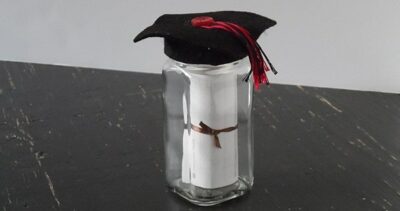 Make a Graduation Cap Gift Jar - Crafts by Amanda