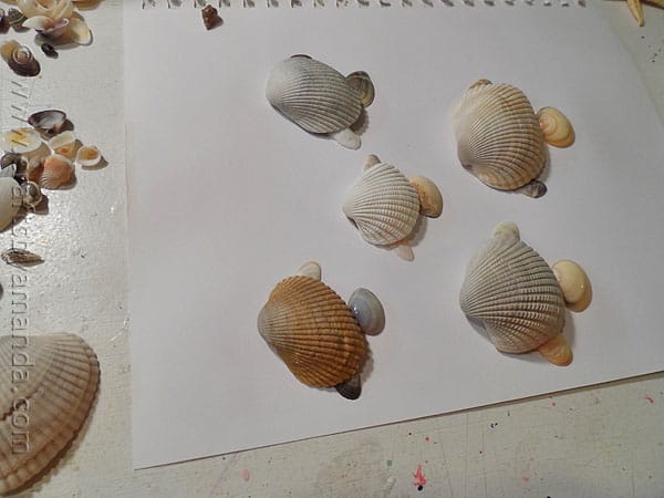 How to Make Seashell Fish - Crafts by Amanda