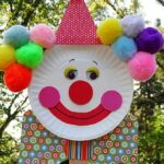 Paper Plate Clown Puppet - Crafts by Amanda