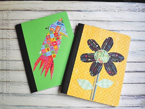 Decorating A Composition Notebook Crafts By Amanda
