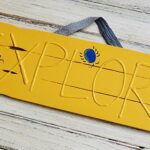 3D Explore Sign for Kids - Crafts by Amanda