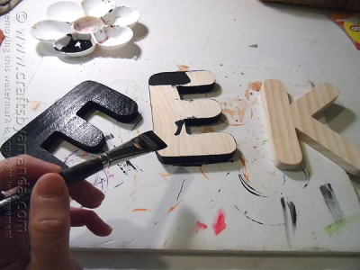 Eek Door Banner for Halloween - Crafts by Amanda