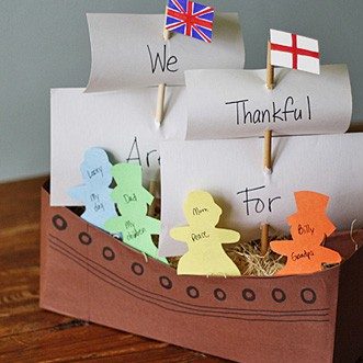 Cereal Box Mayflower - Crafts by Amanda