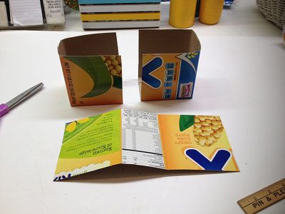 Cereal Box Turkey - Crafts by Amanda - Thanksgiving Crafts