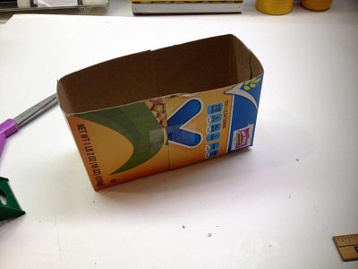 Cereal Box Turkey - Crafts by Amanda - Thanksgiving Crafts