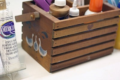 Craft Room Tote Makeover - Crafts by Amanda