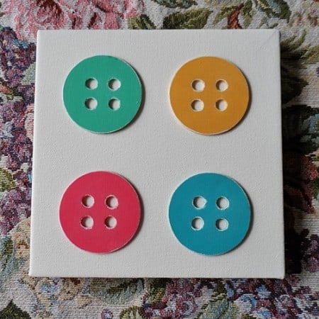 Button Doll: how to make an easy button doll for adults or kids