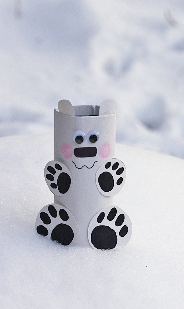 Polar Bear Craft Template