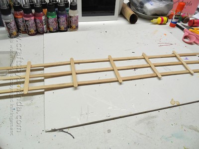 Stick Tree Silhouette - Crafts by Amanda