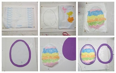 Easter Egg Sun Catcher - Crafts by Amanda