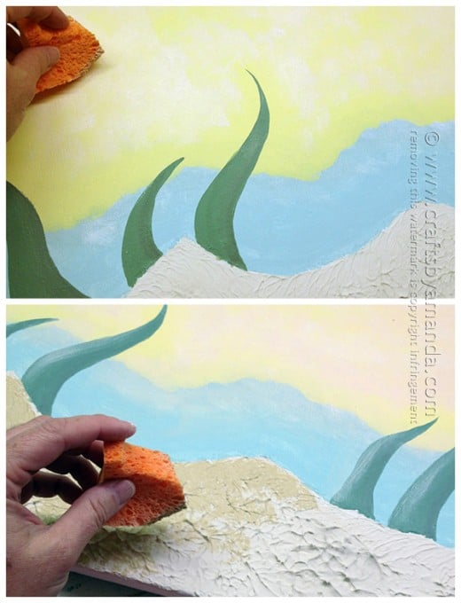 3D Tropical Fish Painting on Canvas - Crafts by Amanda