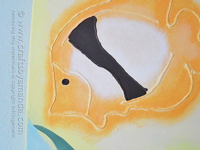 3D Tropical Fish Painting on Canvas - Crafts by Amanda