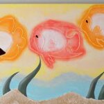 3D Tropical Fish Painting on Canvas - Crafts by Amanda
