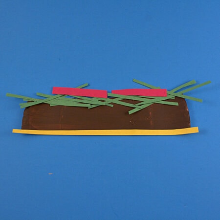Paper Plate Hamburger Craft - Crafts by Amanda