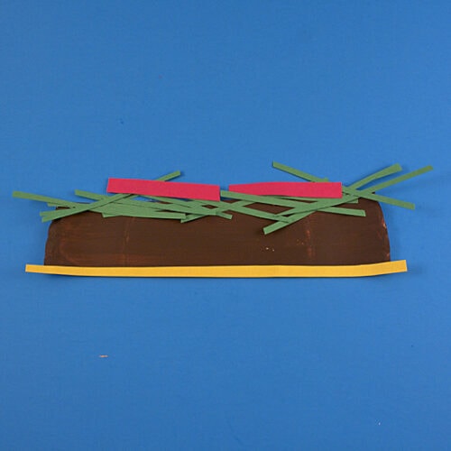 Paper Plate Hamburger Craft - Crafts by Amanda