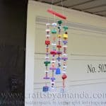 Recycled Plastic Lid Windchime - Crafts by Amanda