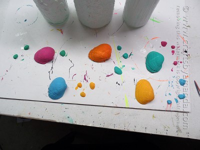 Tropical Seashell Fish Craft - Crafts by Amanda