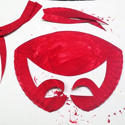 Paper Plate Sea Crab Craft - Crafts by Amanda