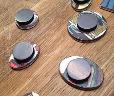 Comic Book Magnets: Super hero magnets for your fridge