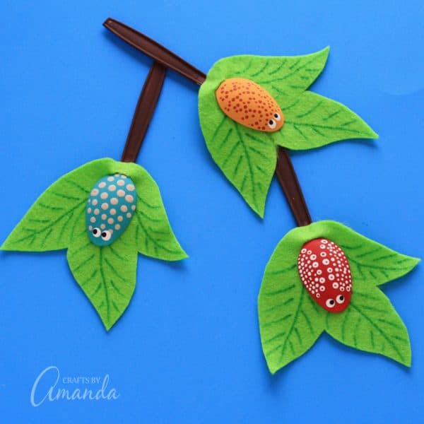 Plastic Spoon Bugs: a fun and colorful insect craft for kids