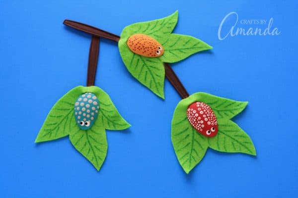 Plastic Spoon Bugs: a fun and colorful insect craft for kids