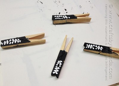 Clothespin Dinosaur Craft - Crafts by Amanda