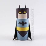 Cardboard Tube Batman - Crafts by Amanda