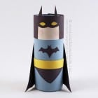 Cardboard Tube Batman - Crafts by Amanda