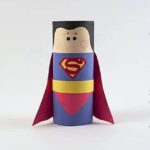 Cardboard Tube Superman Craft - Crafts by Amanda