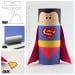 Cardboard Tube Superman Craft - Crafts by Amanda