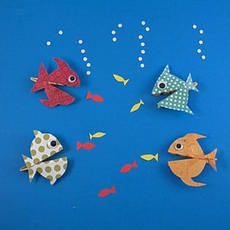 Clothespin Crafts: Hungry Fish - Crafts by Amanda