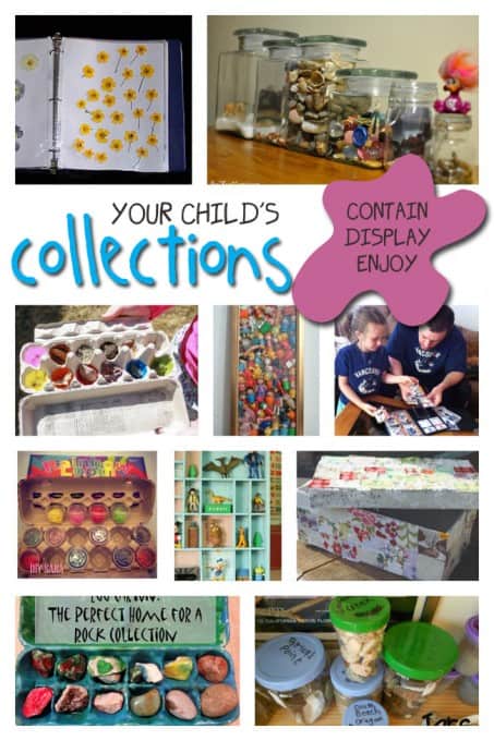 Organizing Your Kids' Collections - Crafts by Amanda