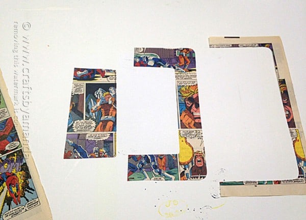 Comic Craft: Decoupage Frame