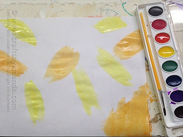 Watercolor Butterfly Craft for Kids