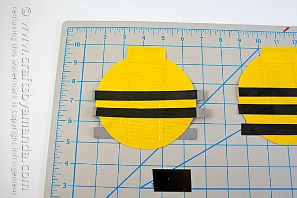 Duct Tape Twirling Bee Craft - Crafts by Amanda