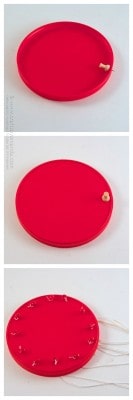 Button Wind Chime: bursting with the colors of the rainbow!