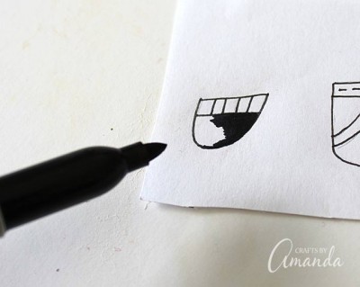 Captain Underpants Craft Stick Bookmark - Crafts by Amanda