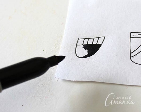 Captain Underpants Craft Stick Bookmark - Crafts by Amanda