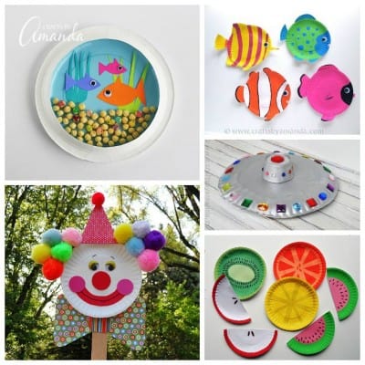 Colorful Kid's Crafts - more than 55 colorful craft ideas