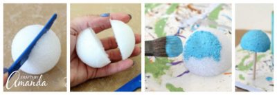 Cardboard Tube Jellyfish: make a jellyfish from a cardboard roll