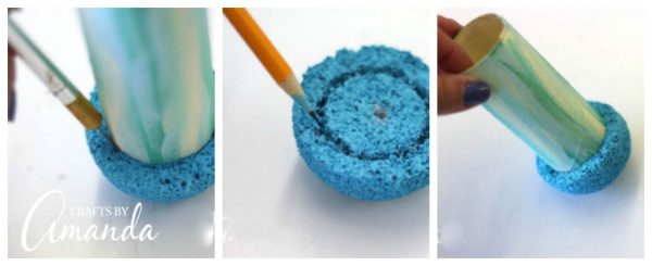 Cardboard Tube Jellyfish: make a jellyfish from a cardboard roll
